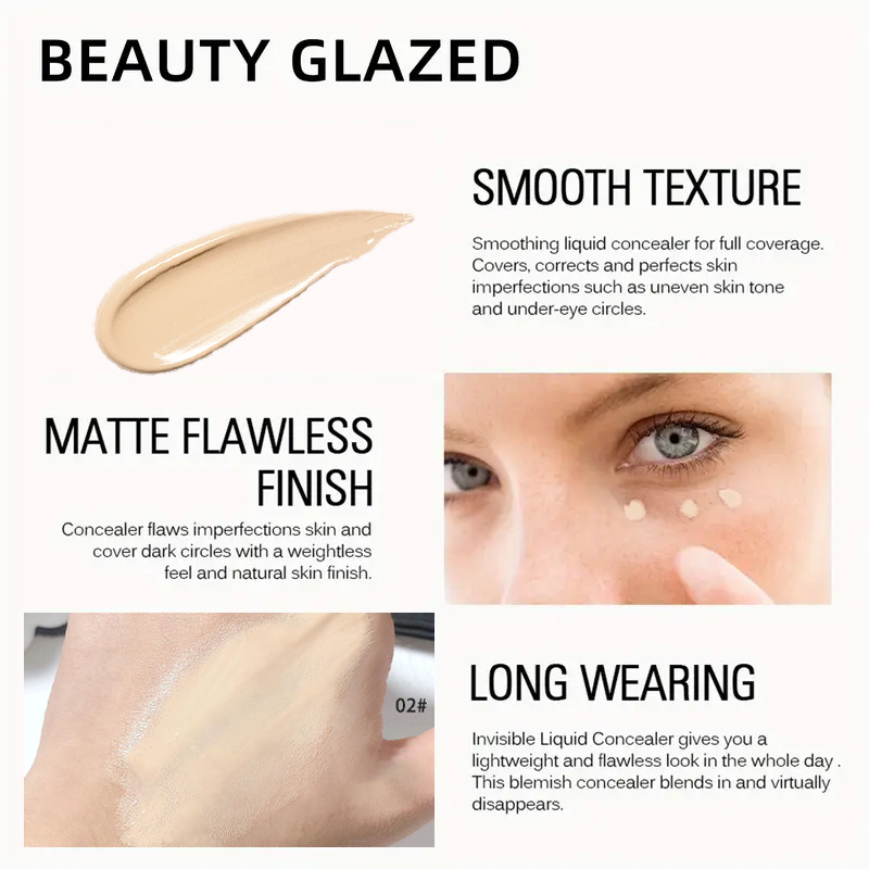 Festive Flawless Finish: JOCO 40ml Full-Coverage Liquid Foundation ...