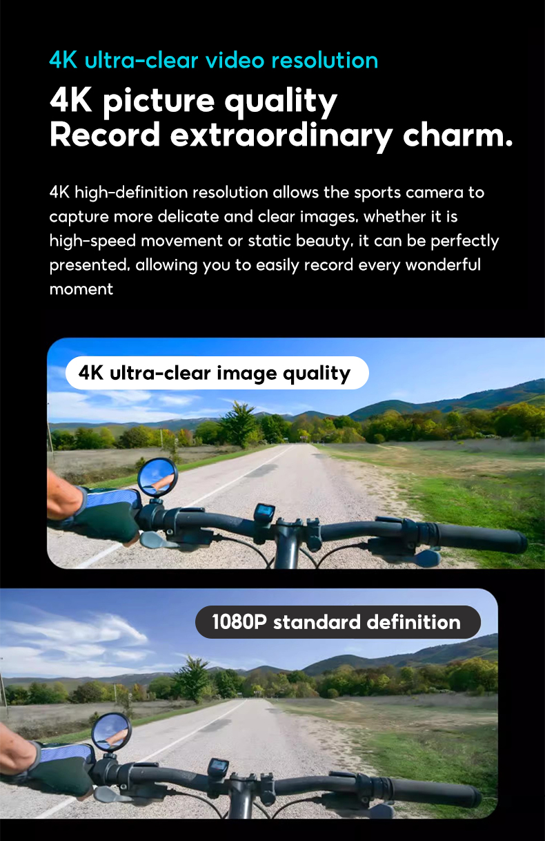 SJCAM C300 Action Camera 4K/30FPS Dual Screen WiFi Waterpfoof Outdoor ...