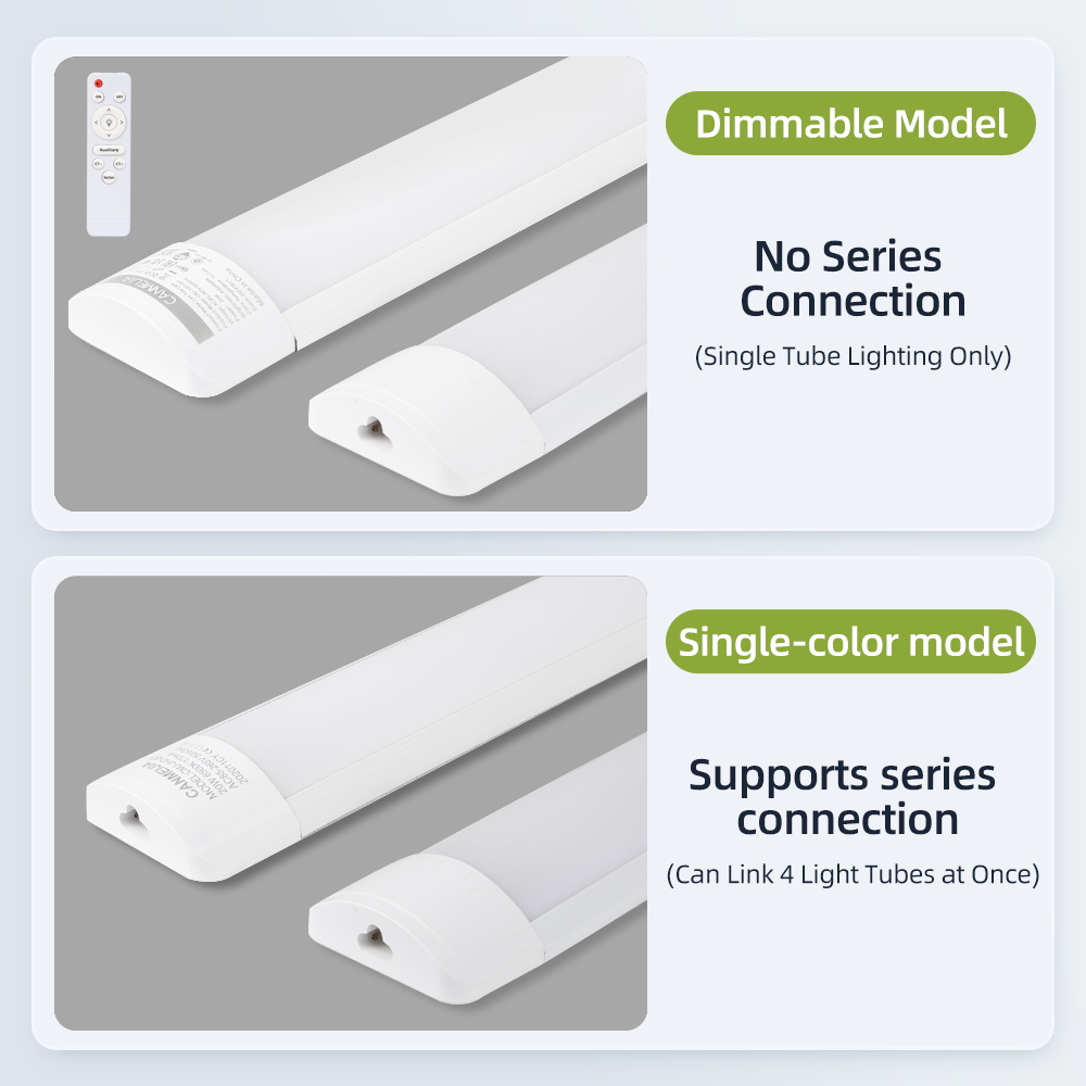 Tri-color Led Tube Light Dimmable 2ft T5 Lampu Tube Bar Wall Lights 10W ...