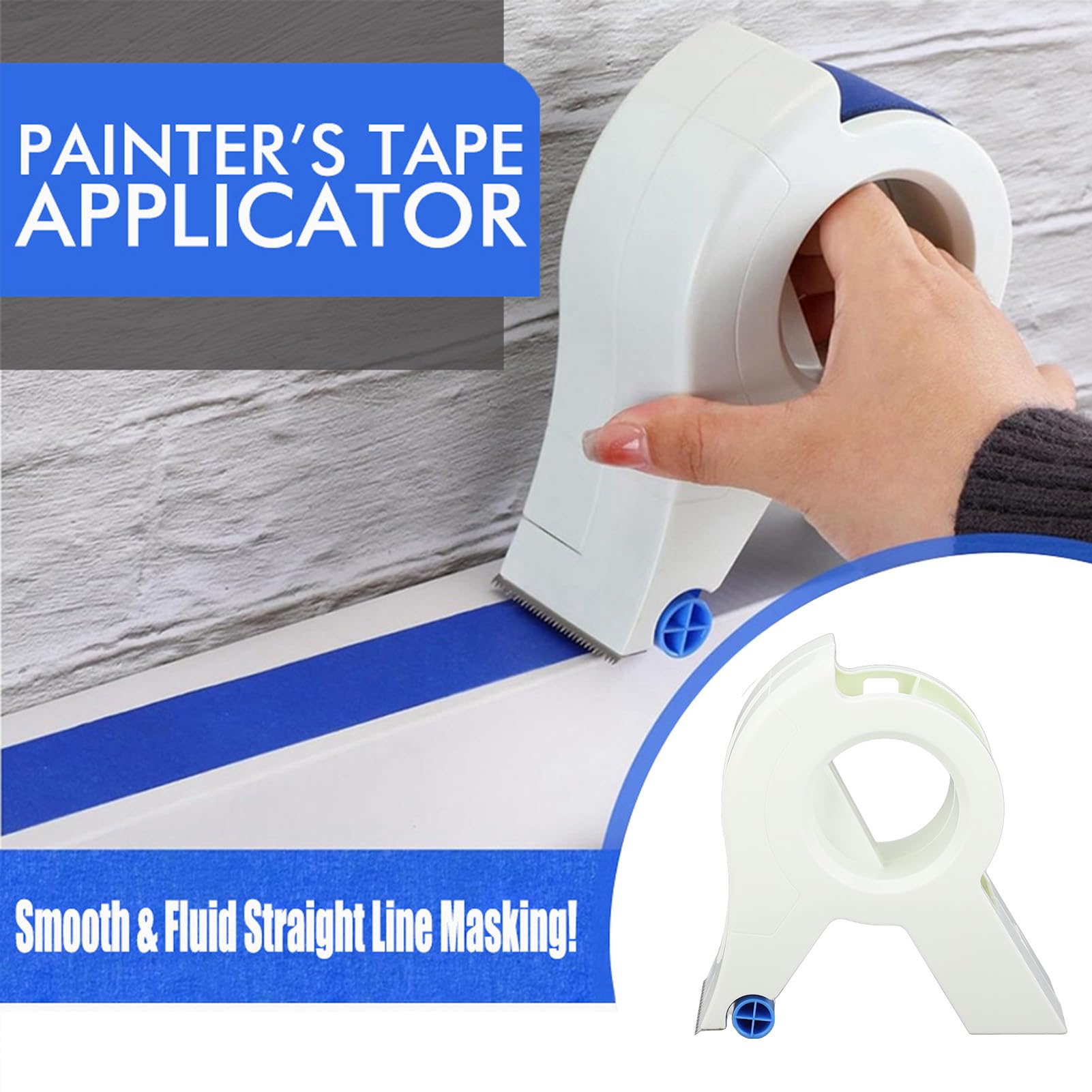 Grout Tools - Painter's Masking Tape Applicator with Tape and Cutting ...