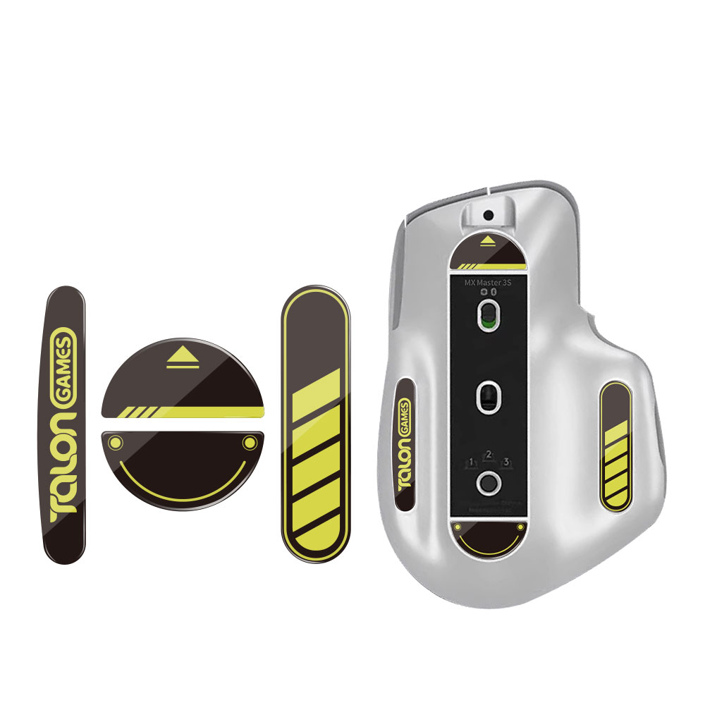 TALONGAMES Glass Mouse Feet Skates Glide Pads For Logitech MX Master 3 ...