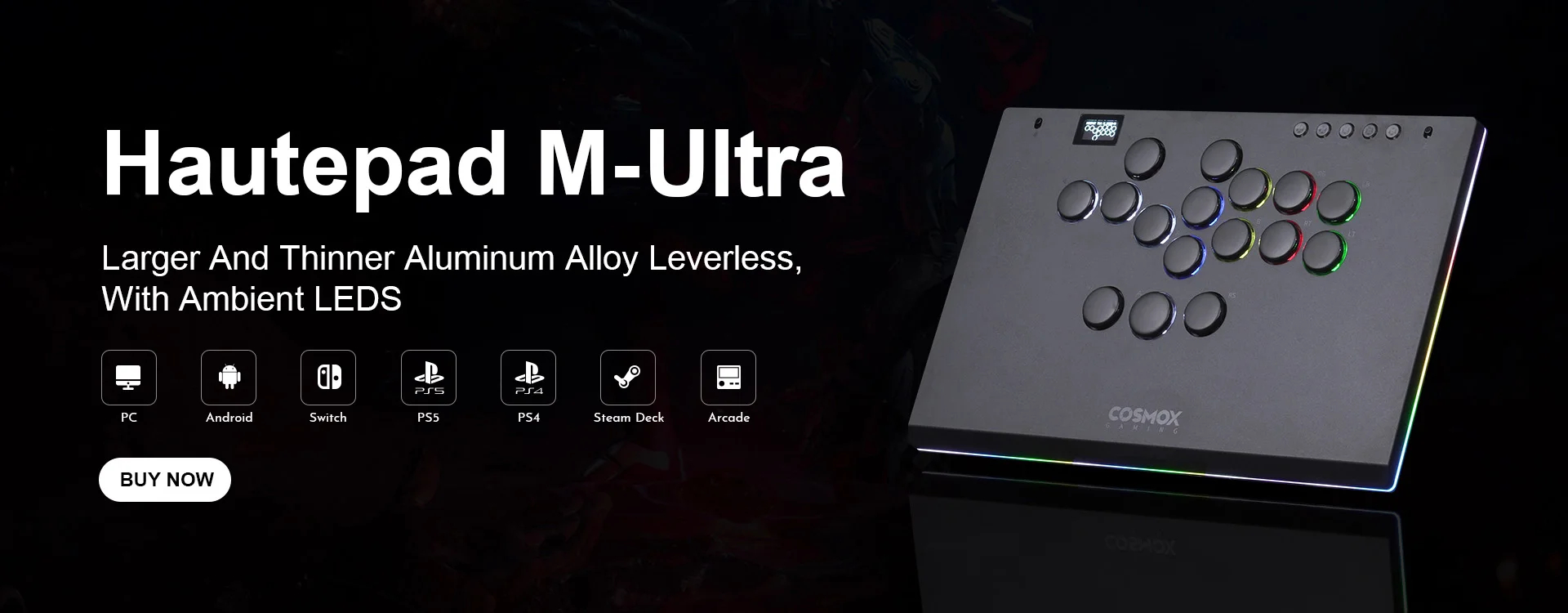 Haute42 M Ultra 16 Aluminium Alloy Hitbox Leverless Controller ...