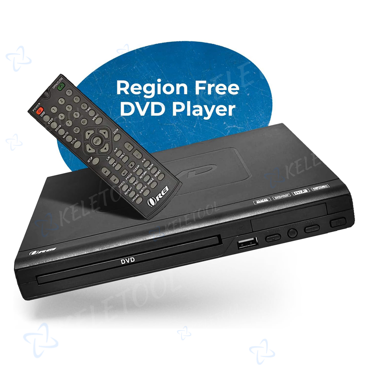 DVD Player Compact Multi Region Adh CD SVCD VCD Disc Upscaling USB CD ...