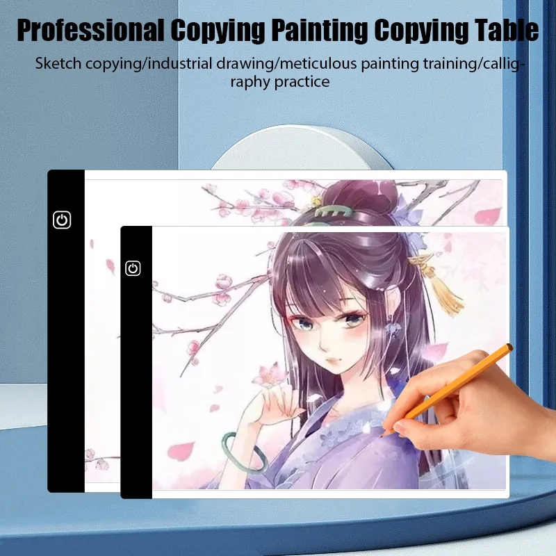 LED Light Drawing Pad Digital Graphic Tablet A3 A4 Stencil Drawing ...