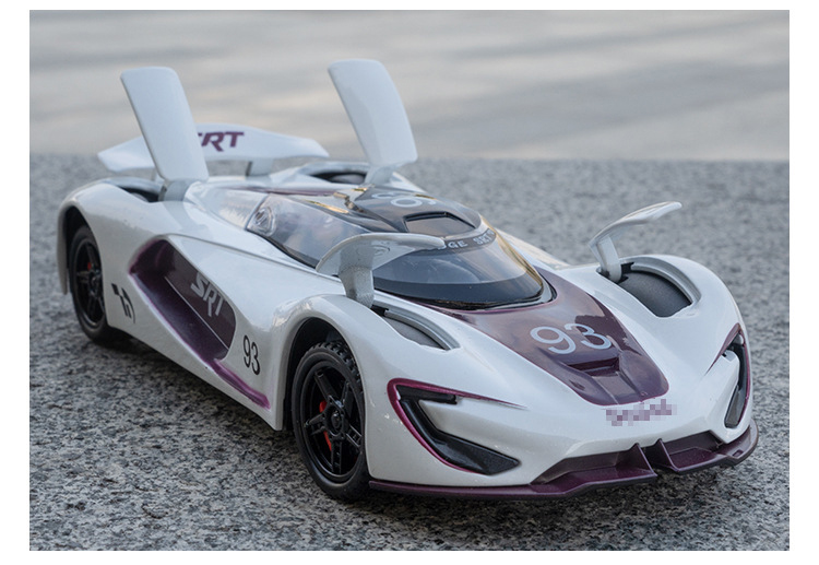 1:32 Scale Dodge SRT Tomahawk Alloy Car Model Diecast Car Sound Light ...