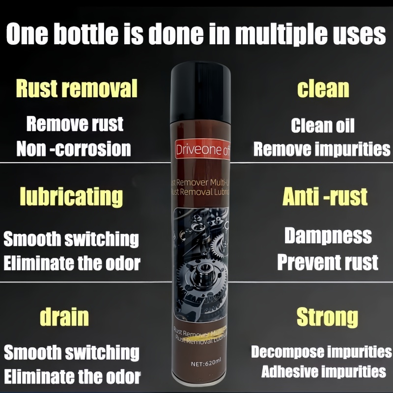 [BUY 1 TAKE 1] 620ml Rust remover spray Anti rust paint for metal Spray ...