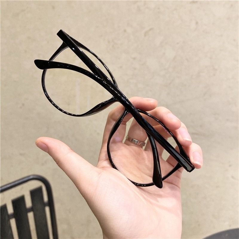 Anti Radiation Glasses for Women Students Oval Frame Anti Blue Light ...