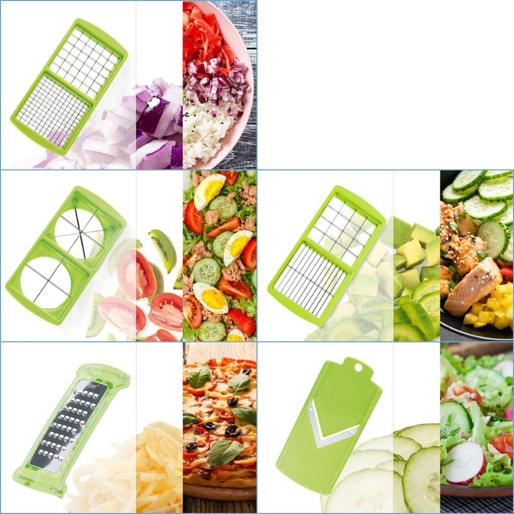 Multifunctional Cutter for Vegetables/Fruits/Legumes | Shopee Malaysia