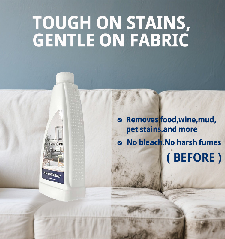 Multi-Fabric & Upholstery Cleaning Solution for Fabric Cleaner Machines ...