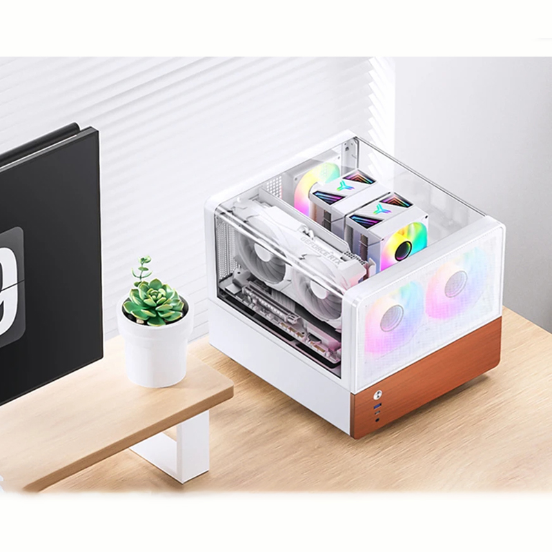 JONSBO V12 MATX PC Case Seaview Room Type-c Interface ATX Power Supply ...
