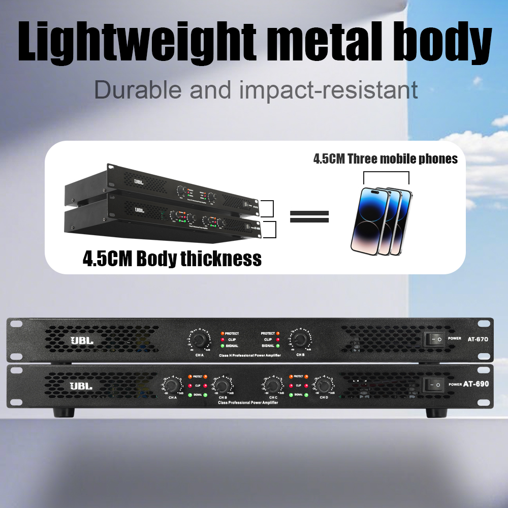 JBL high performance digital amplifier 550 W 8 ohm HD audio output ...
