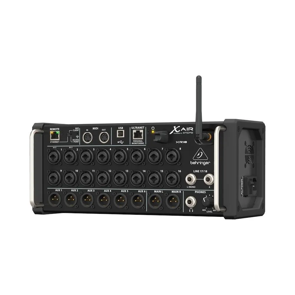 Behringer Digital Mixer Air XR18 Rack Mount Professional Digital Mixer ...