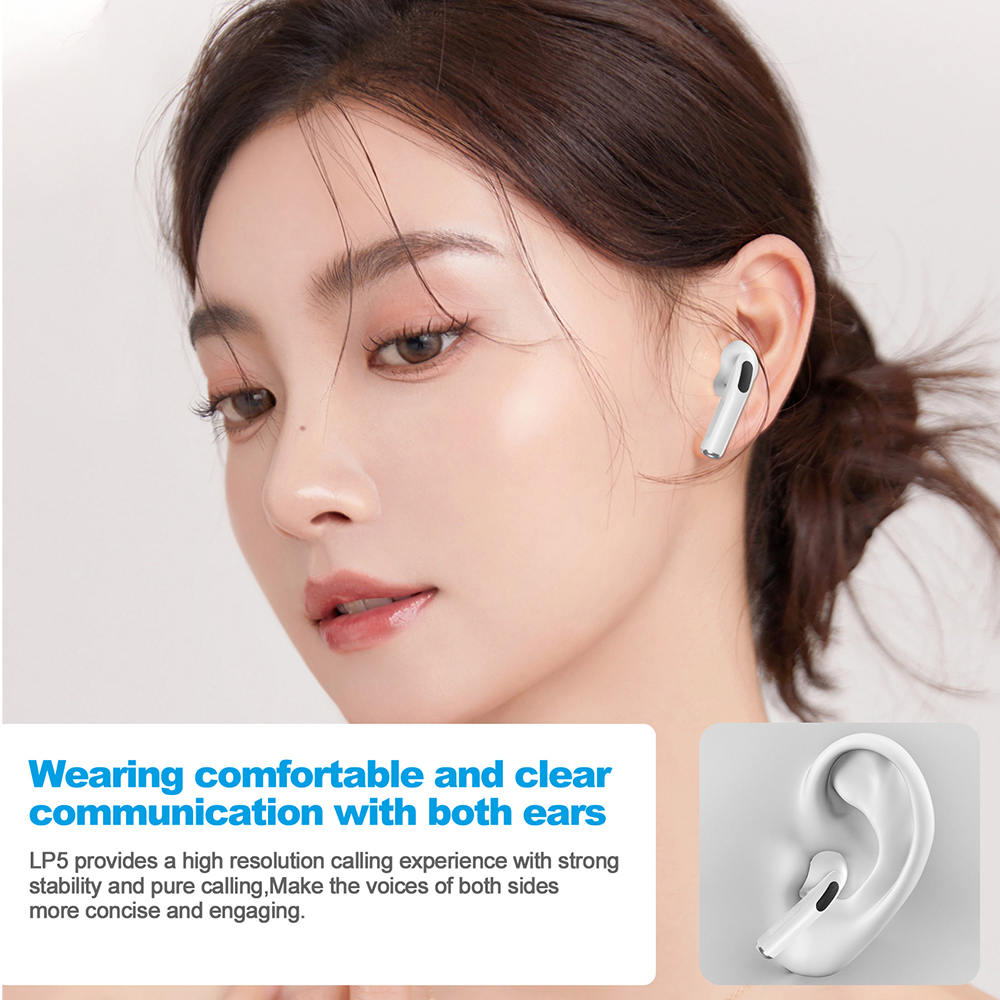 GOOJODOQ TWS Bluetooth Earphone Stereo Bluetooth 5.3 Wireless Bluetooth Earphones | Shopee Malaysia