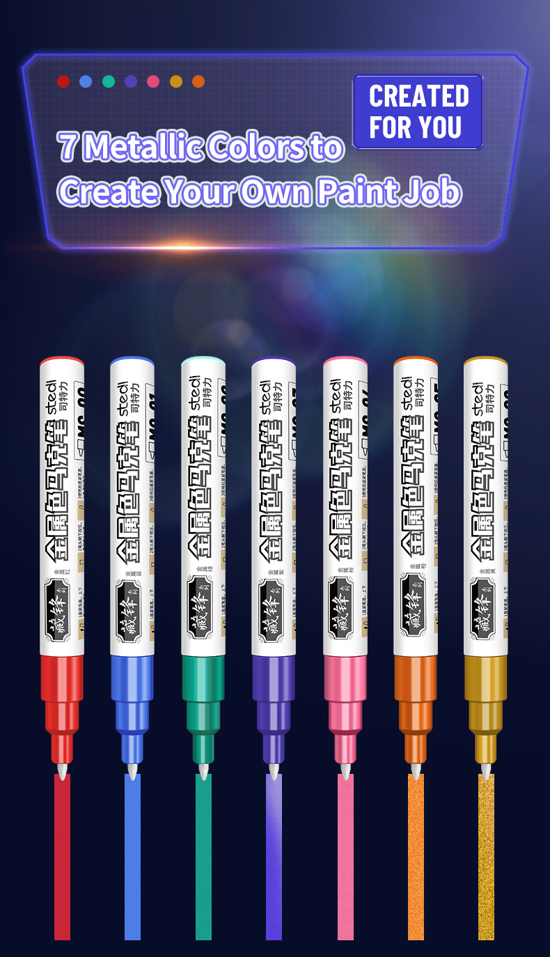 Stedi Colour Changing Double-Headed Metal Marker Set | Shopee Malaysia