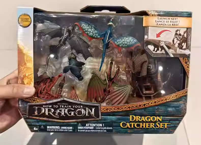 Dreamworks Dragons How to Train Your Dragon, 5-Pack Dragon Catcher Set ...