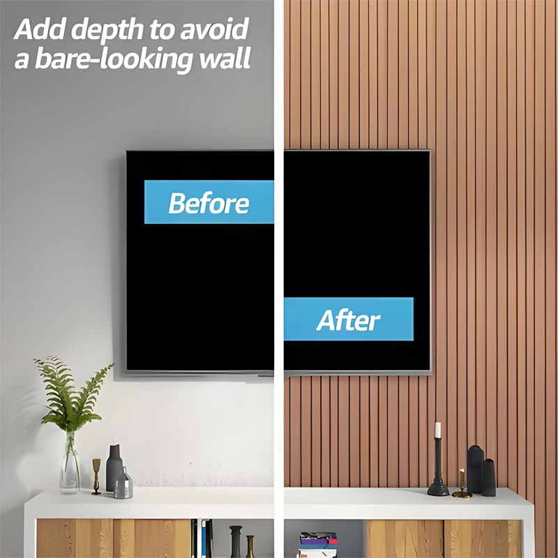 【Quality assurance】WPC Fluted wall panel Home wpc wall panel waterproof ...