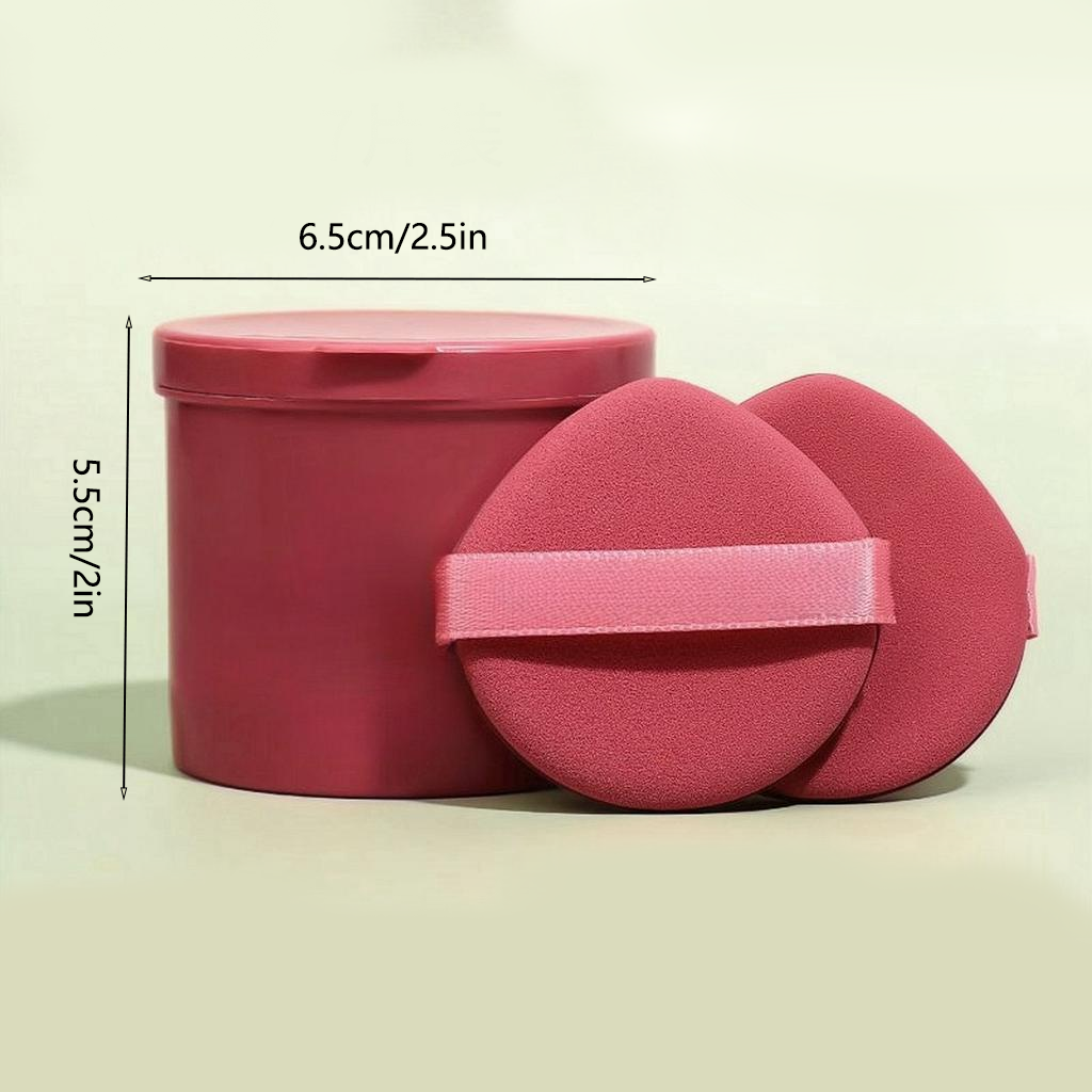 Double-sided puff dry and wet dual-purpose powder makeup sponge beauty ...