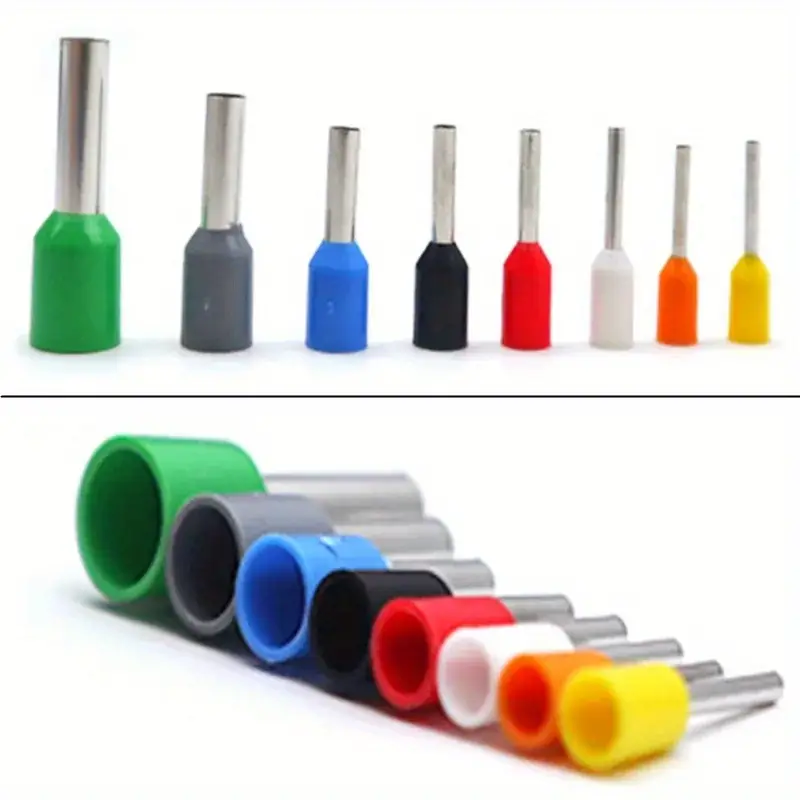 Tubular Terminal Cord End Wire Connector Electrical Insulated Terminal ...