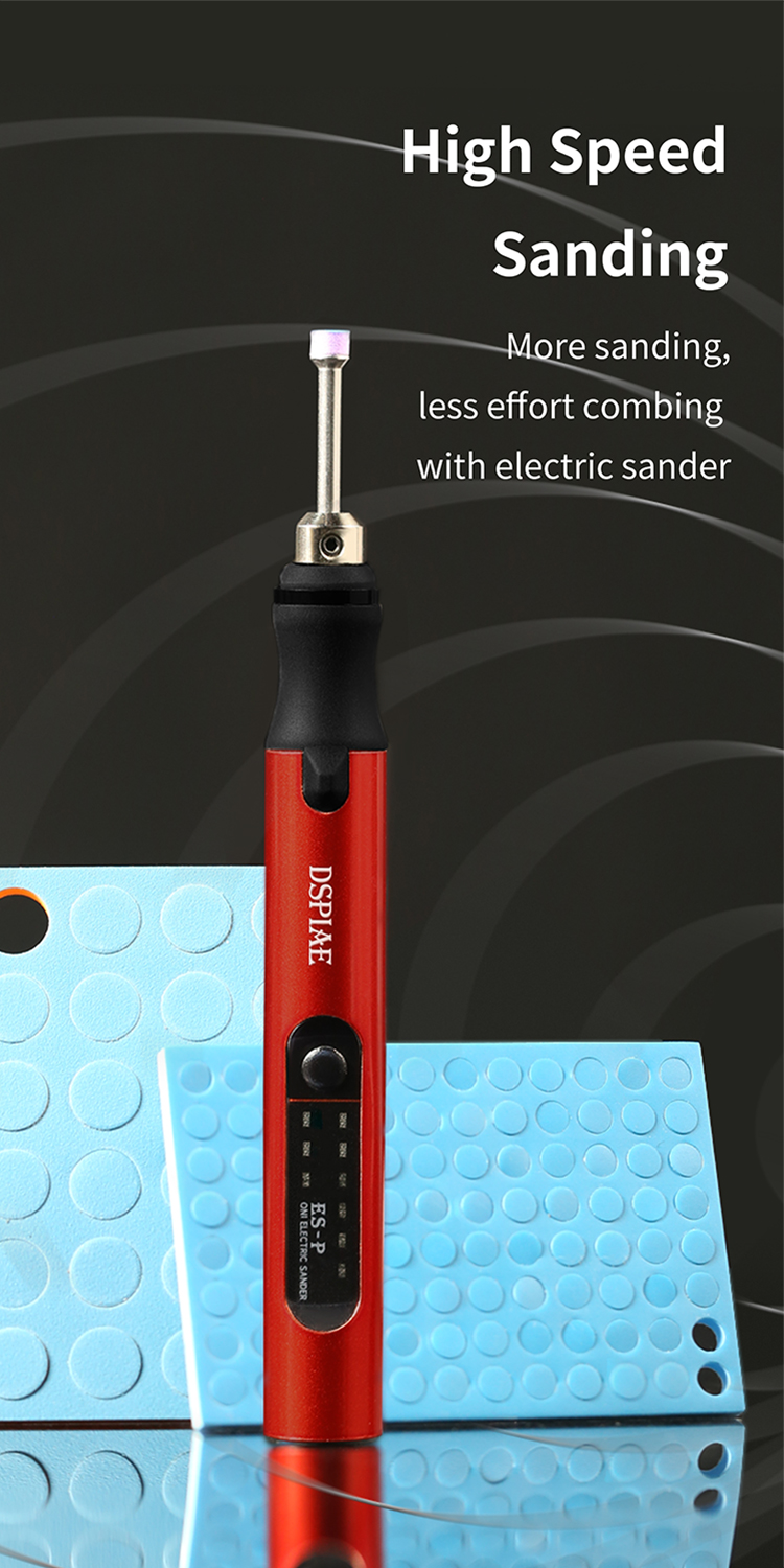 DSPIAE ES-P Electric Sander SS-C01 SS-C02 Self Adhesive Sponge Sanding ...