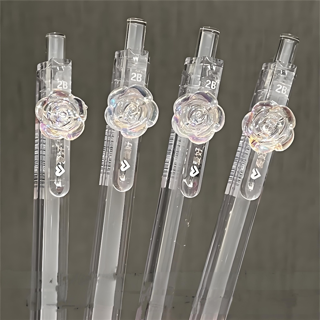 Creative Transparent Butterfly Mechanical Pencil 0.5/0.7mm Automatic ...