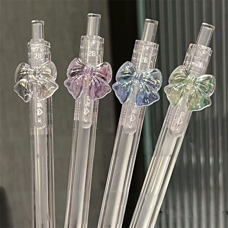 Creative Transparent Butterfly Mechanical Pencil 0.5/0.7mm Automatic ...