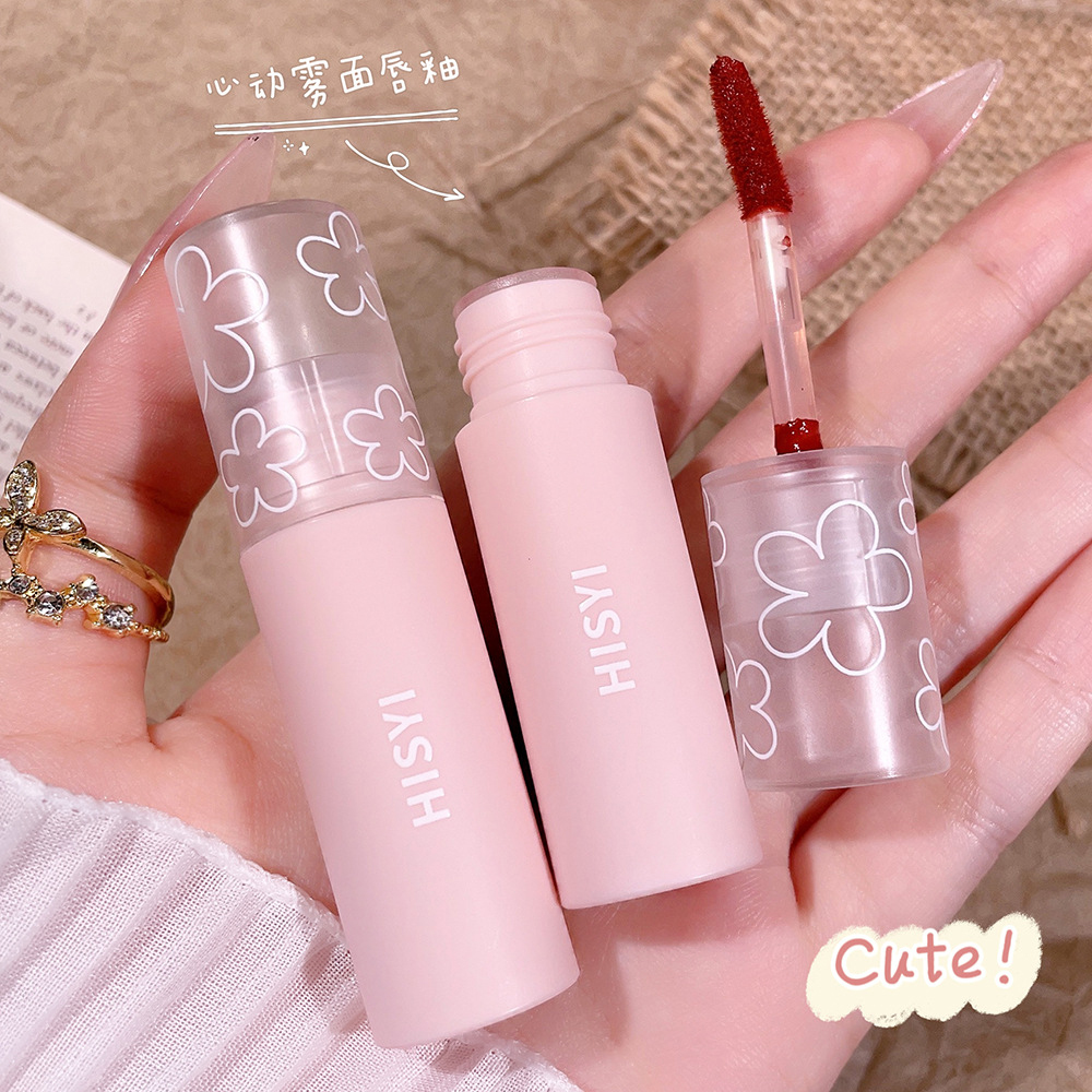 Gift Mousse Lip Mud Lip Glaze Matte Velvet Easy To Color Brightening ...