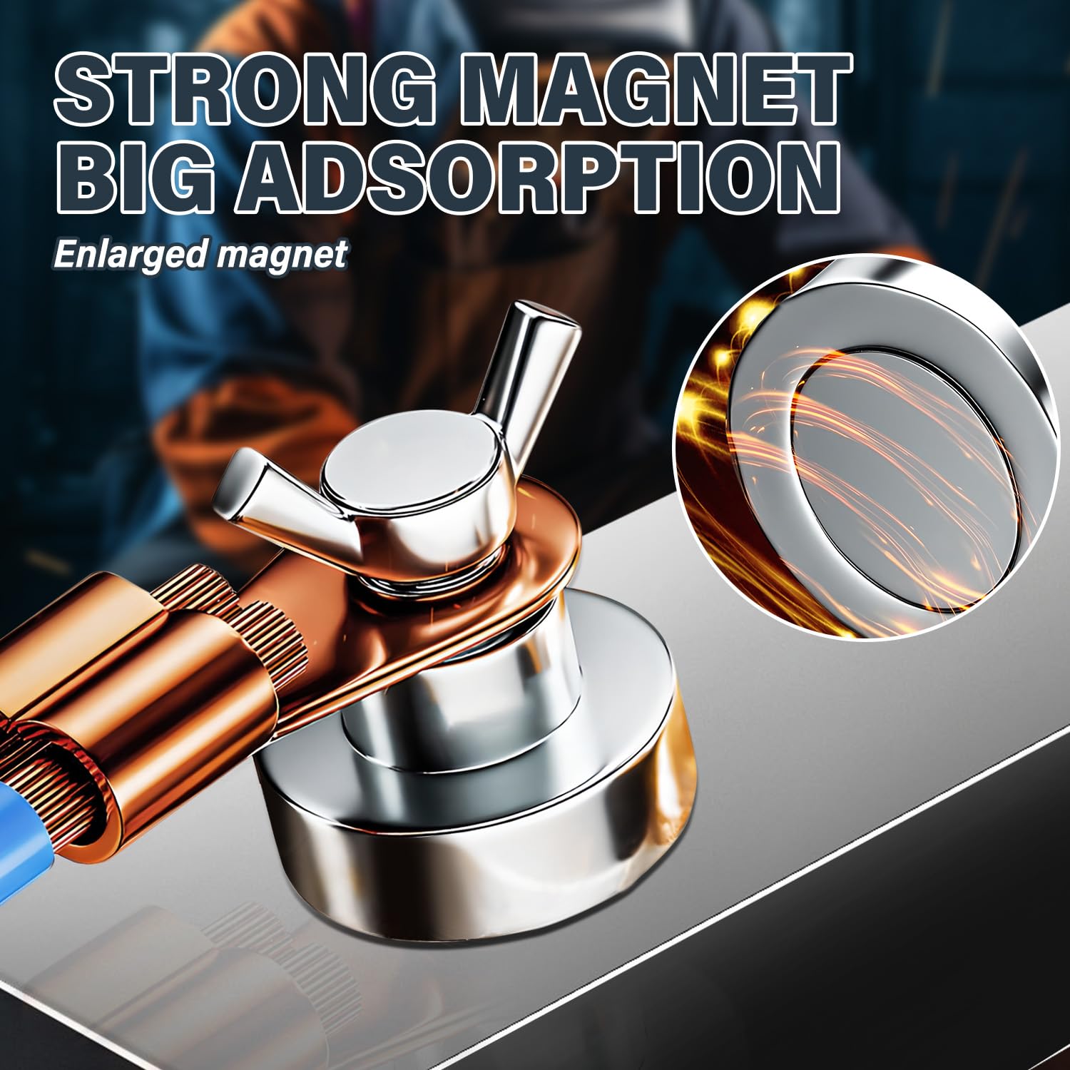 Welding Magnetic Grounding Clamp, 2025 New Magnetic Welding Ground ...