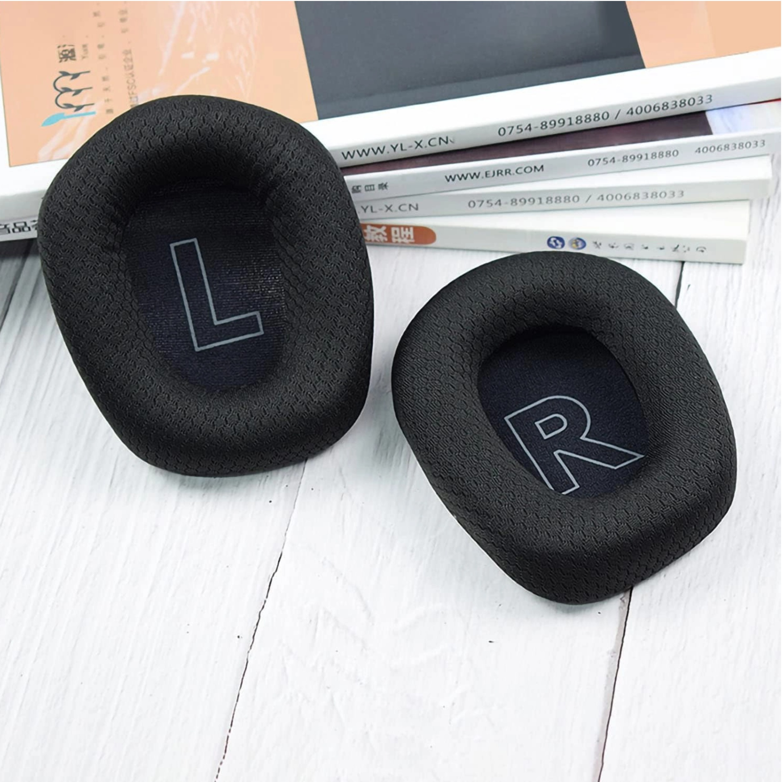 Mesh Ear Pads for Logitech G733 G535 G335 Gaming Headset High Density ...