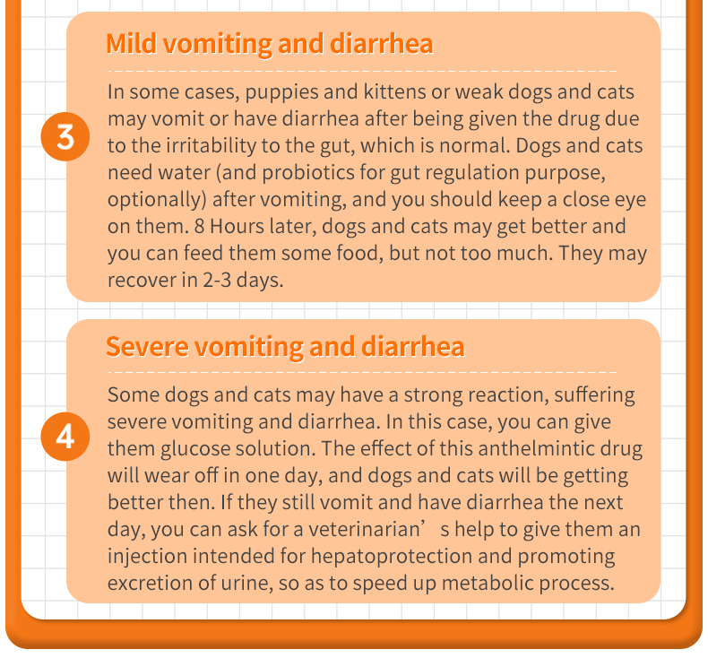 PUAINTA Pet Dewormer Tablet Anti Hookworm Whipworm Roundworm Nematode ...