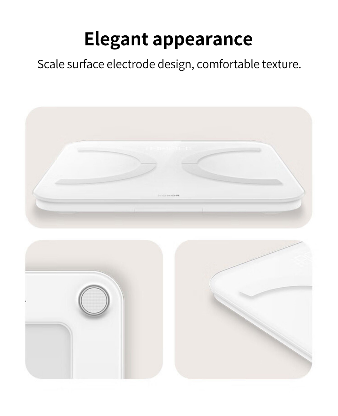 HONOR Smart Body Fat Scale 3 Wi-Fi/Bluetooth Connection 24 Physical ...