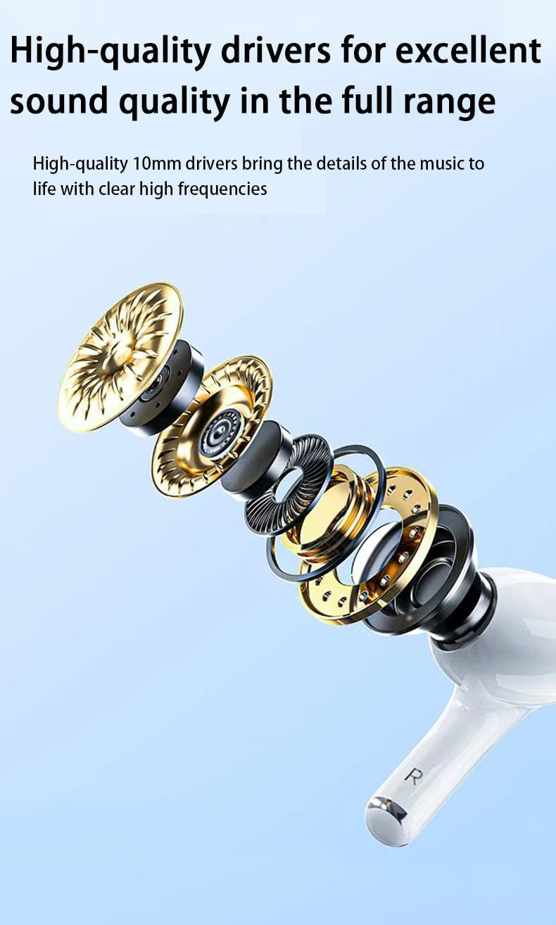 SPRISE A9Pro Touchscreen ANC Headphones with Active Noise Cancellation ...