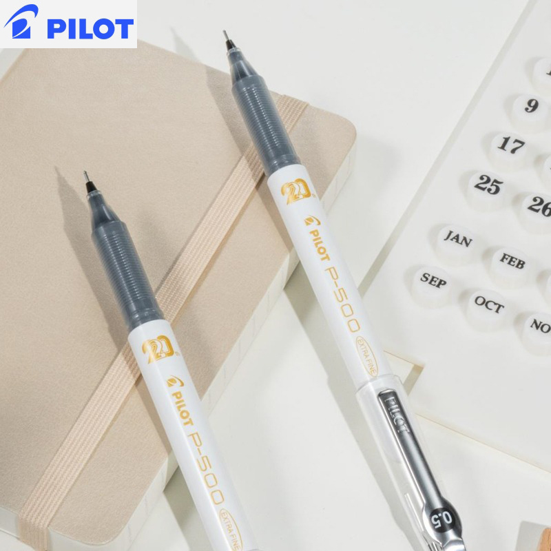 2Pcs Japan PILOT P500 Gel Pen Rolling Ball Pens Extra Fine Point ...