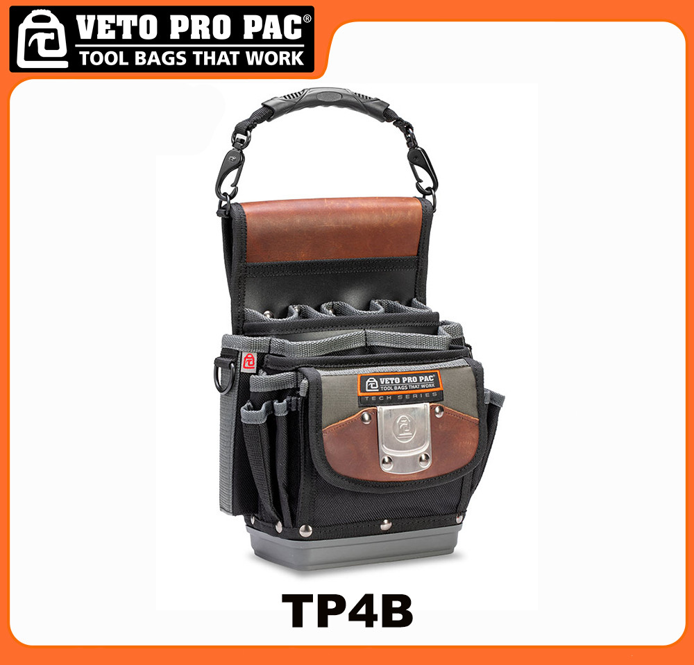 VETO PRO PAC Tool Bag TP4B High-End Tool Bag Multifunctional Tool Bag ...