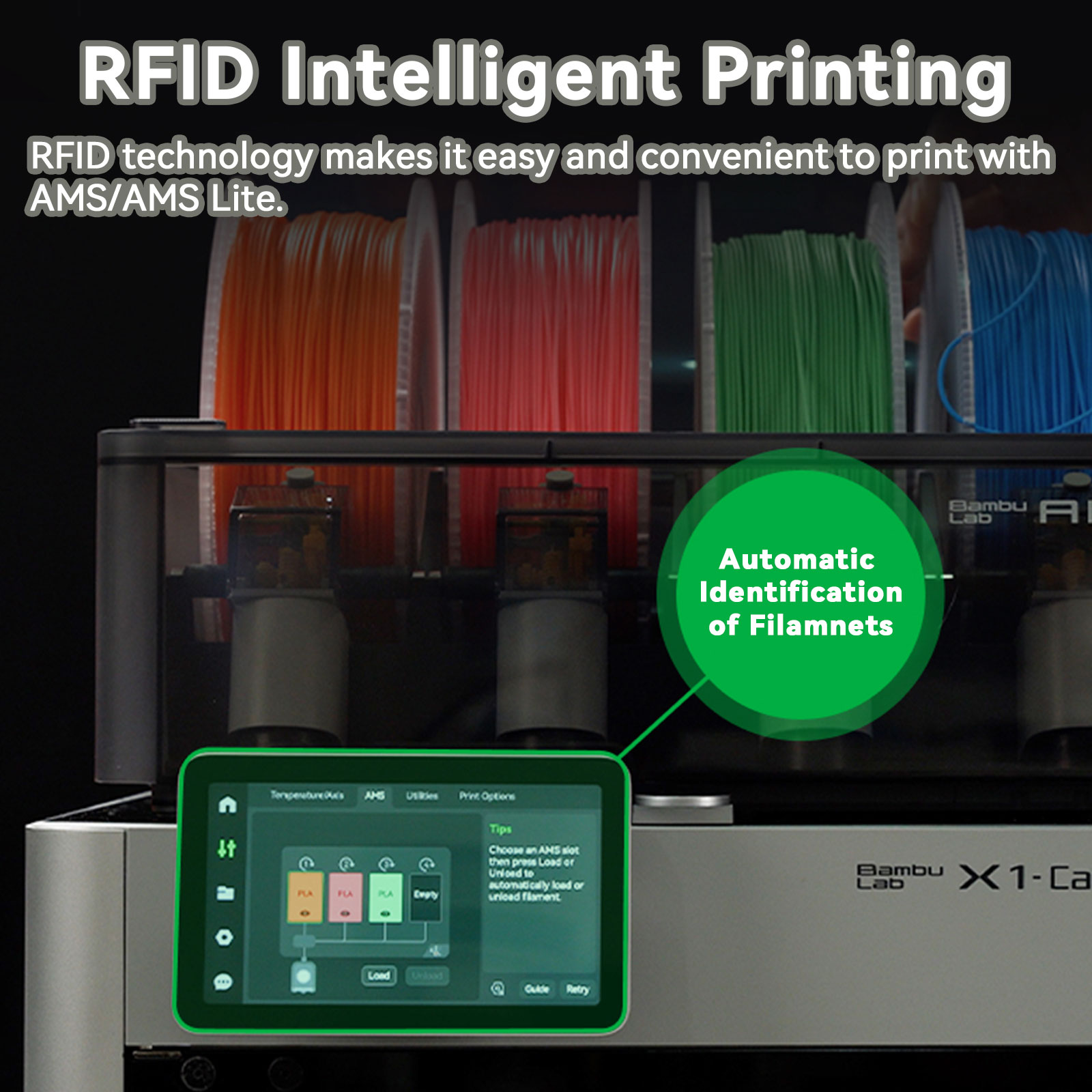 Bamboo Lab 3D Printer PLA Lite Filament for A1/A1 Mini/X1/P1 Serie ...
