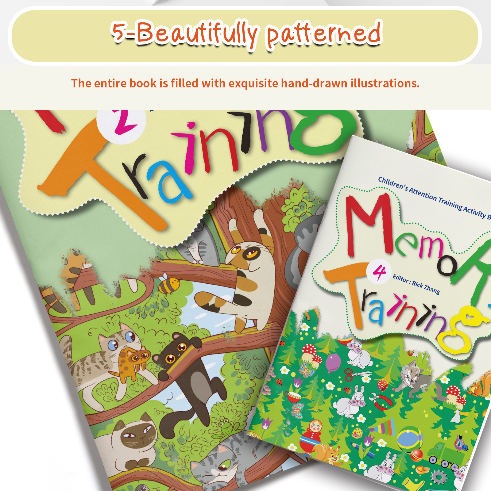 Unique Memory Adventure Kit for 3+ Year Olds (4 Books) | Diverse Themes | Engaging Memory Games ...