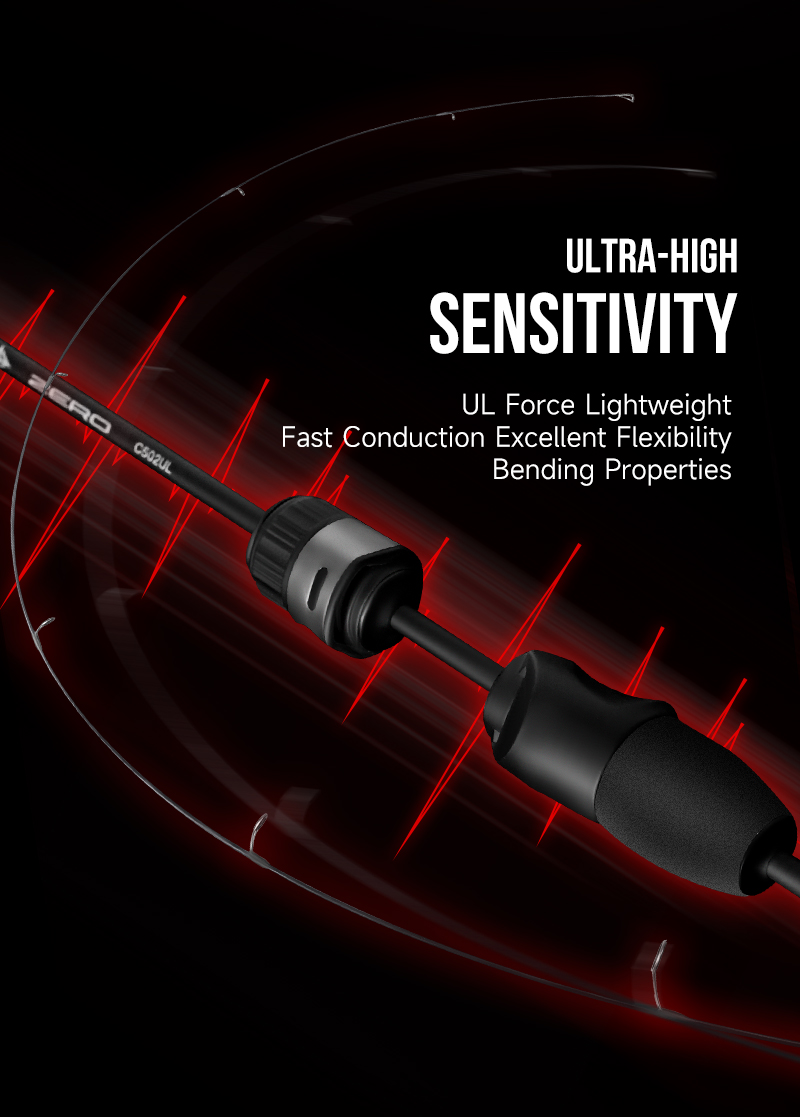 Seasir Zero 43g Fishing Rod BFS Ultralight Hollow Rod Slightly 30T ...