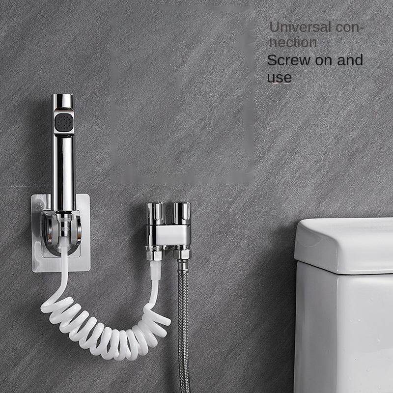 Toilet Matching Flushing Spray Gun Faucet With Angle Valve Pressurized ...