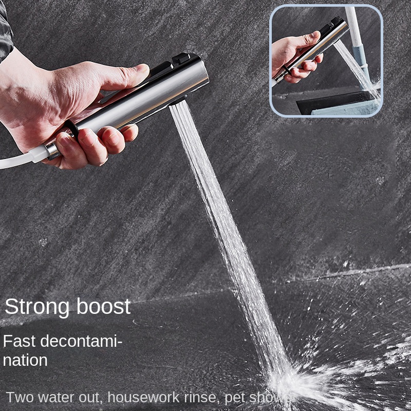 Toilet Matching Flushing Spray Gun Faucet With Angle Valve Pressurized ...