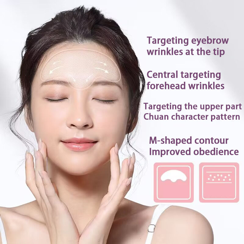 10 Pcs PPP HUNMUI 5pcs Nasolabial Folds Mask Fades Wrinkles Forehead ...