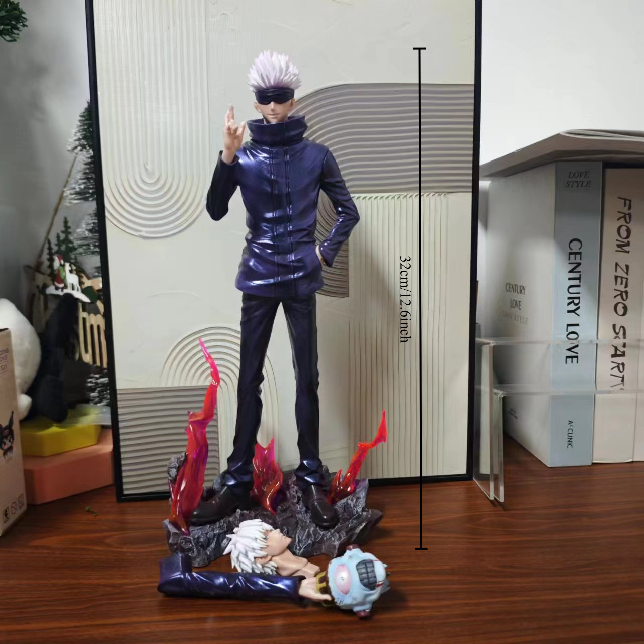 Gojo Satoru Action Figure - Jujutsu Kaisen Anime Collectible Poseable ...