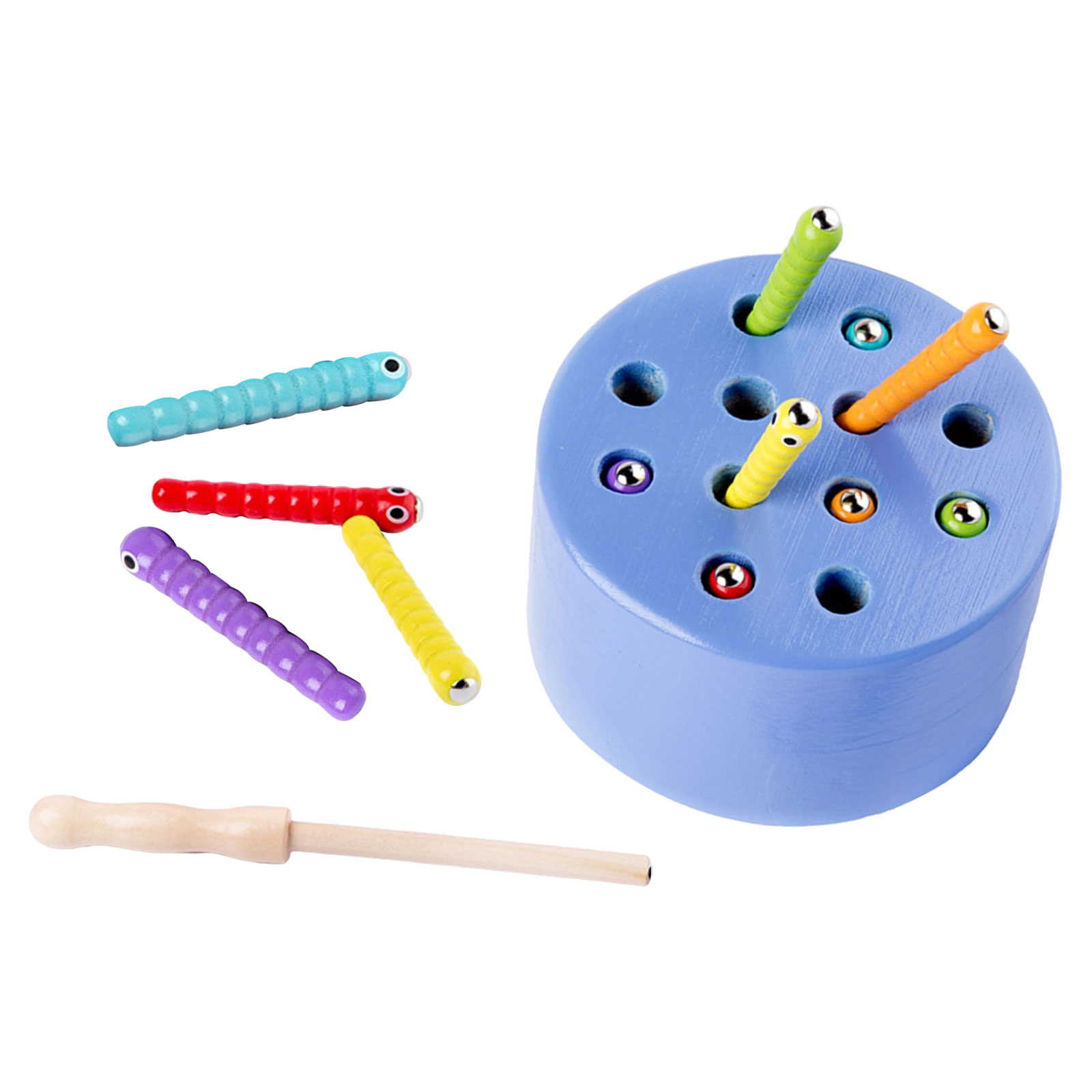 [AhagexaMY] Worm Toys Sorting Counting Toy Fine Motor Skills ...