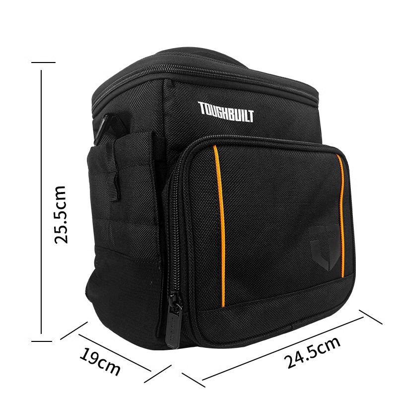 TOUGHBUILT Outdoor Messenger Insulation Bag Keeping Ice Fresh Camping Work Meal Bag TB-L1-S-10-B ...