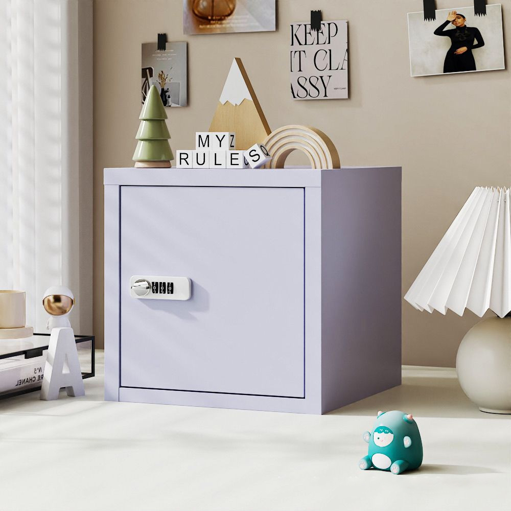 Small Metal Cabinet Password locker Desktop File Cabinet Desktop Safe ...