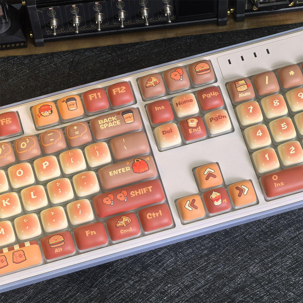 Bread Paradise Keycap MOG Profile 139 Keys PBT Five-sided Dye ...