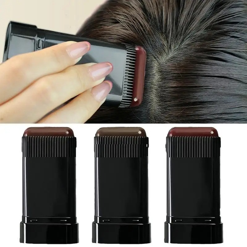 Temporary Hair Color Wand Long Lasting Quick Coverage Hair Beard ...