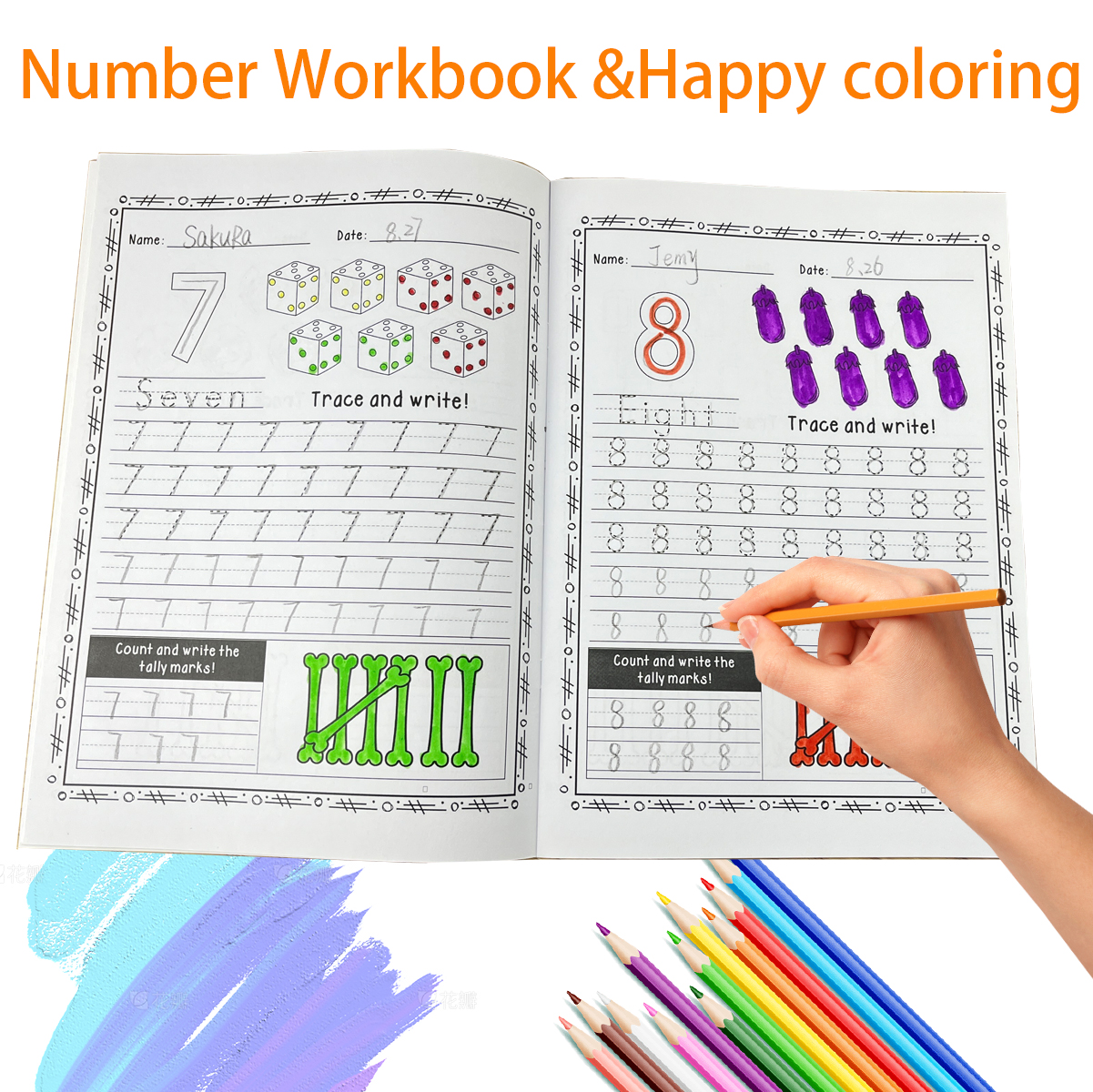 4-Volume Kids' Alphabet Learning Book Set - Interactive Letters ...