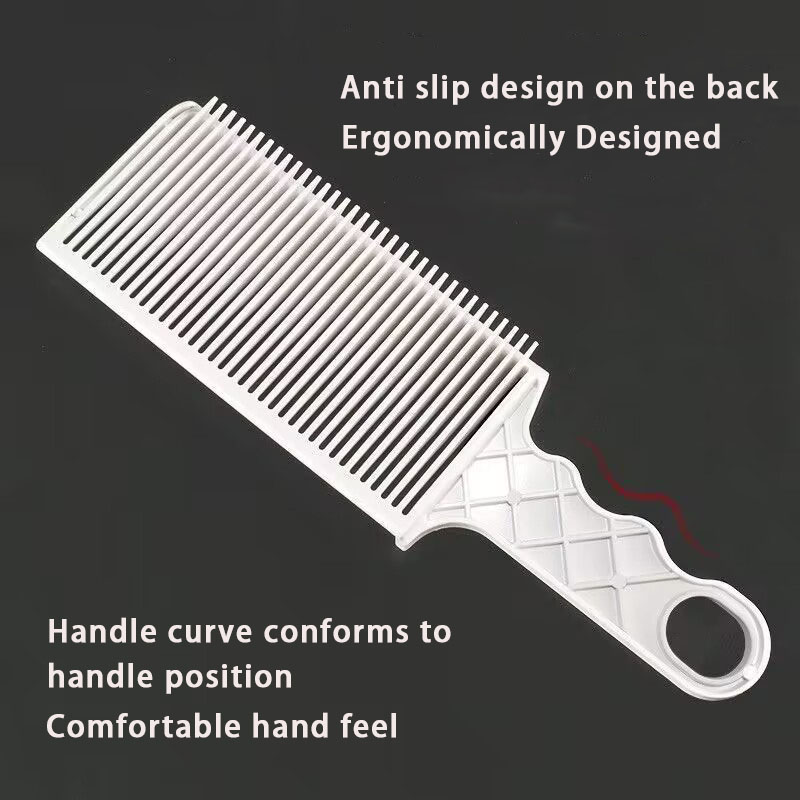 Gradient Comb Salon Hairdressing Barber Men'S Haircutting Comb Flat Top ...