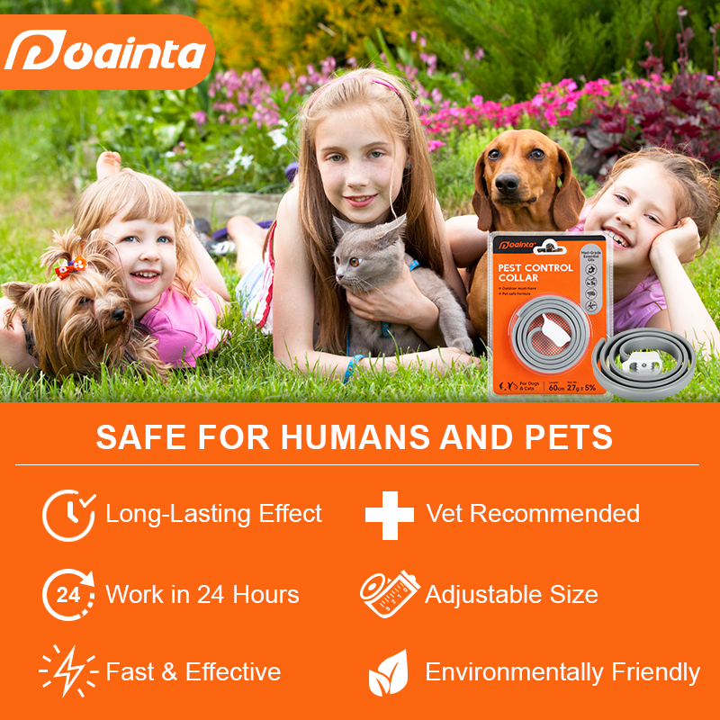 PUAINTA Pet Anti Tick Flea Mite Herbal Collar Prevent Mosquito Long ...