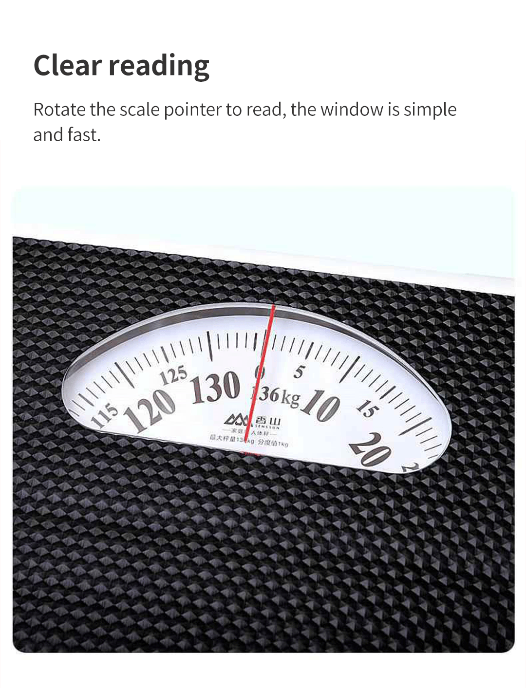 CAMRY Mechanical Personal Scale BR9807 Max Capacity Weighing Scale Bathroom Scale Penimbang ...