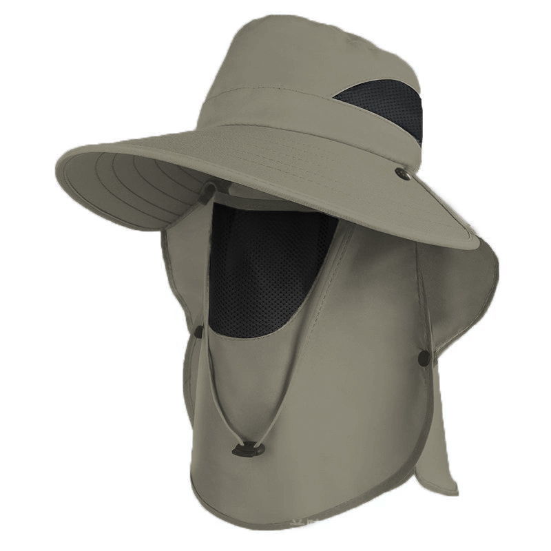 Wide Brimmed Sun Hat With 360 Degree Protection And Visor Ventilation ...